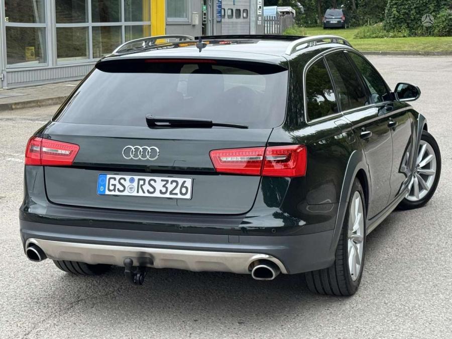Green Audi A6 2012 in Jonava, with an engine capacity of 3.00 L and mileage of 254 thousand km for 11750 €, photo 9 on AUTOMOTO.COM.LV