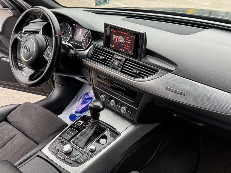 Green Audi A6 2012 in Jonava, with an engine capacity of 3.00 L and mileage of 254 thousand km for 11750 €, photo 34 on AUTOMOTO.COM.LV