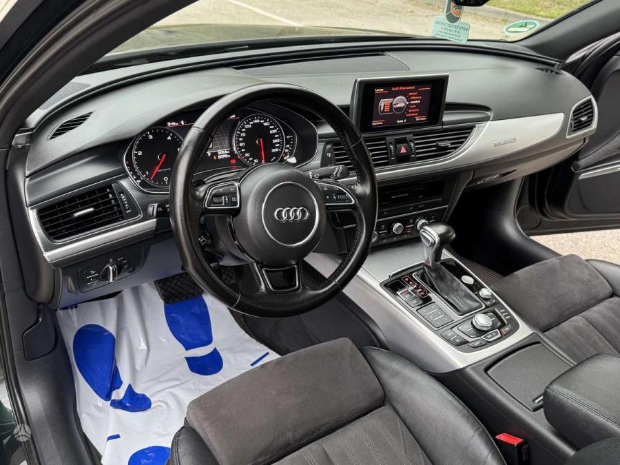 Green Audi A6 2012 in Jonava, with an engine capacity of 3.00 L and mileage of 254 thousand km for 11750 €, photo 42 on AUTOMOTO.COM.LV