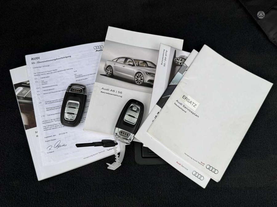 Green Audi A6 2012 in Jonava, with an engine capacity of 3.00 L and mileage of 254 thousand km for 11750 €, photo 56 on AUTOMOTO.COM.LV