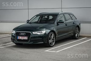 Green Audi A6 2014 in Riga, with an engine capacity of 3.00 L and mileage of 212 thousand km for 11500 €, photo  on AUTOMOTO.COM.LV