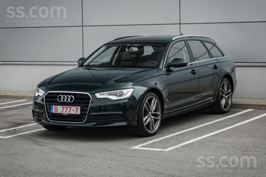 Zaļš Audi A6 2014 Rīga, ar dzinēja tilpumu 3.00 L un nobraukumu 212 tūkst. km par 11500 €, foto 1 vietnē AUTOMOTO.COM.LV