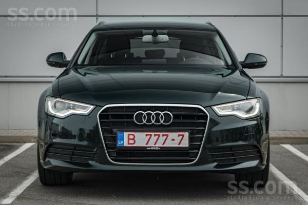 Green Audi A6 2014 in Riga, with an engine capacity of 3.00 L and mileage of 212 thousand km for 11500 €, photo 2 on AUTOMOTO.COM.LV