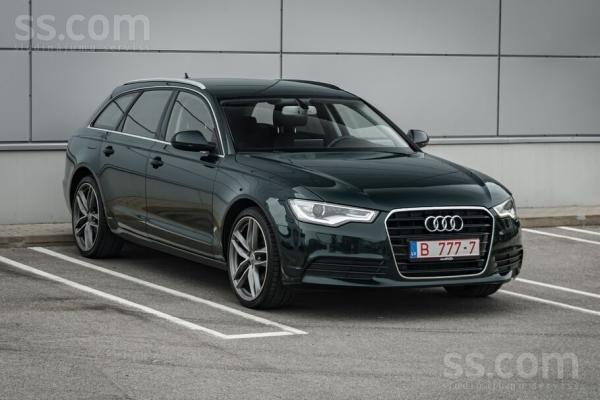 Green Audi A6 2014 in Riga, with an engine capacity of 3.00 L and mileage of 212 thousand km for 11500 €, photo 3 on AUTOMOTO.COM.LV