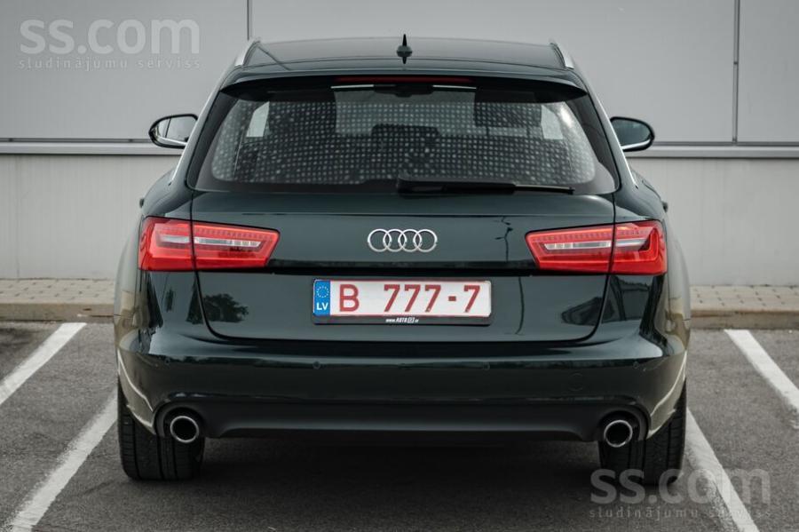 Zaļš Audi A6 2014 Rīga, ar dzinēja tilpumu 3.00 L un nobraukumu 212 tūkst. km par 11500 €, foto 6 vietnē AUTOMOTO.COM.LV