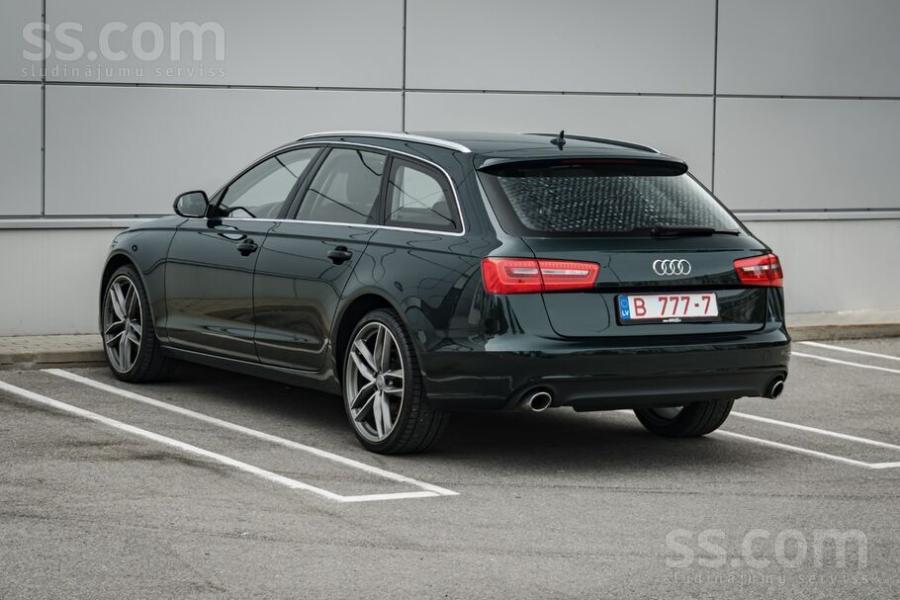 Zaļš Audi A6 2014 Rīga, ar dzinēja tilpumu 3.00 L un nobraukumu 212 tūkst. km par 11500 €, foto 7 vietnē AUTOMOTO.COM.LV