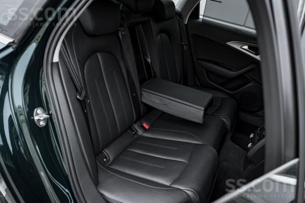 Green Audi A6 2014 in Riga, with an engine capacity of 3.00 L and mileage of 212 thousand km for 11500 €, photo 10 on AUTOMOTO.COM.LV