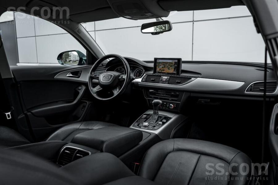 Zaļš Audi A6 2014 Rīga, ar dzinēja tilpumu 3.00 L un nobraukumu 212 tūkst. km par 11500 €, foto 14 vietnē AUTOMOTO.COM.LV
