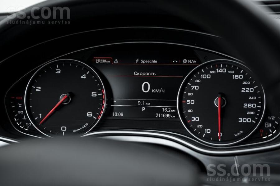 Zaļš Audi A6 2014 Rīga, ar dzinēja tilpumu 3.00 L un nobraukumu 212 tūkst. km par 11500 €, foto 18 vietnē AUTOMOTO.COM.LV