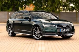 Green Audi A6 2017 in Jelgava, with an engine capacity of 3.00 L and mileage of 249 thousand km for 17700 €, photo 3 on AUTOMOTO.COM.LV