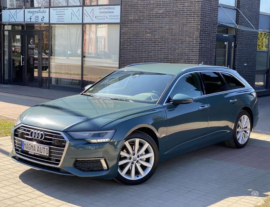 Green Audi A6 2020 in Marijampole, with an engine capacity of 1.97 L and mileage of 177 thousand km for 23350 €, photo 3 on AUTOMOTO.COM.LV