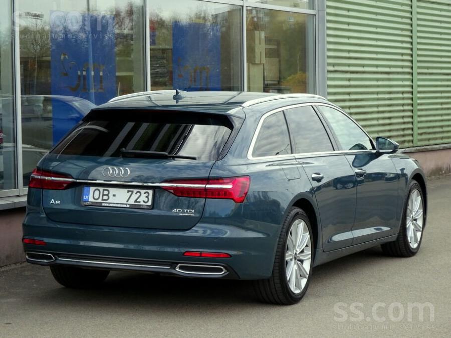 Zaļš Audi A6 2021 Rīga, ar dzinēja tilpumu 2.00 L un nobraukumu 215 tūkst. km par 24900 €, foto 3 vietnē AUTOMOTO.COM.LV