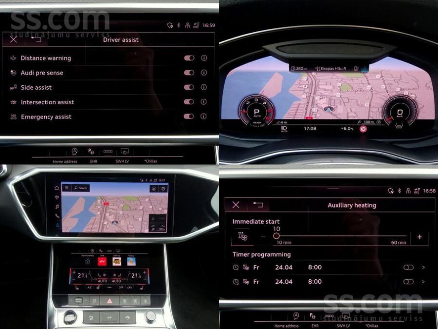 Zaļš Audi A6 2021 Rīga, ar dzinēja tilpumu 2.00 L un nobraukumu 215 tūkst. km par 24900 €, foto 15 vietnē AUTOMOTO.COM.LV