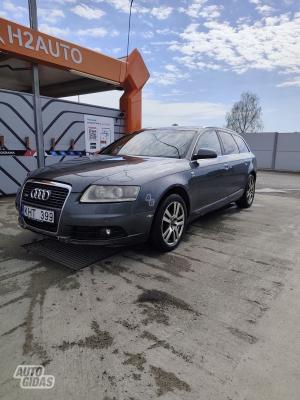 Grey Audi A6 2007 in Utena, with an engine capacity of 2.70 L and mileage of 443 thousand km for 1599 €, photo  on AUTOMOTO.COM.LV