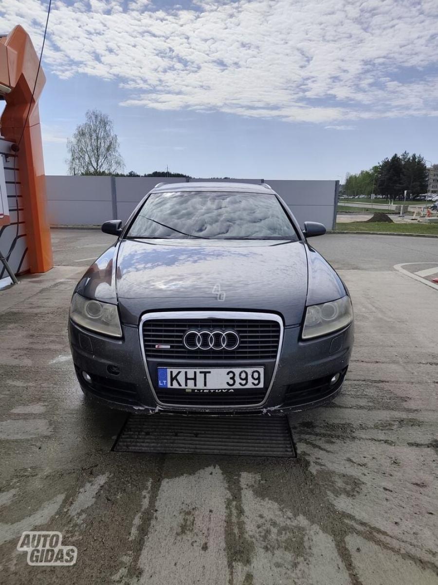 Grey Audi A6 2007 in Utena, with an engine capacity of 2.70 L and mileage of 443 thousand km for 1599 €, photo 3 on AUTOMOTO.COM.LV