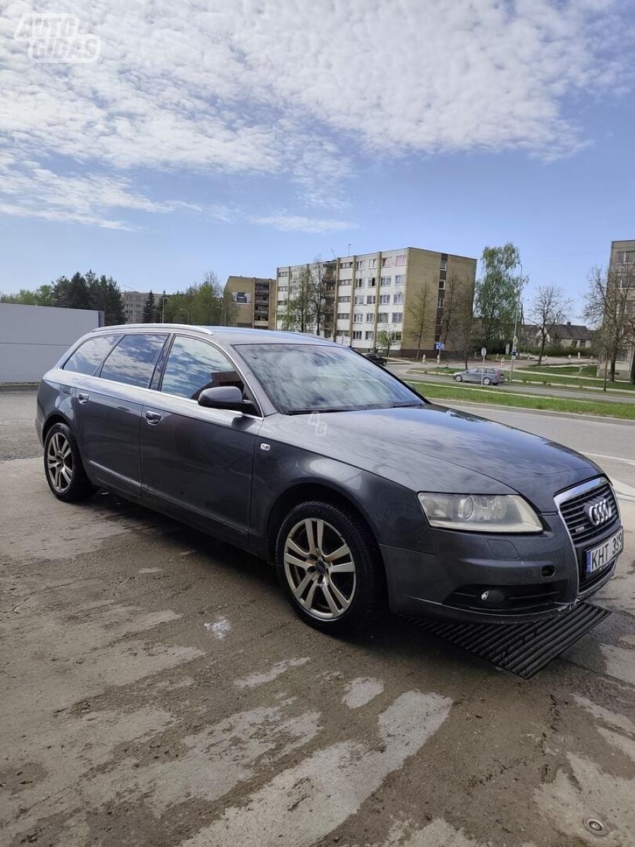 Grey Audi A6 2007 in Utena, with an engine capacity of 2.70 L and mileage of 443 thousand km for 1599 €, photo 4 on AUTOMOTO.COM.LV