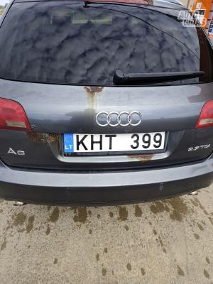 Grey Audi A6 2007 in Utena, with an engine capacity of 2.70 L and mileage of 443 thousand km for 1599 €, photo 8 on AUTOMOTO.COM.LV