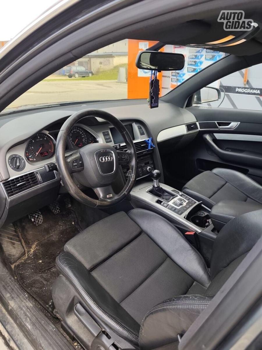 Grey Audi A6 2007 in Utena, with an engine capacity of 2.70 L and mileage of 443 thousand km for 1599 €, photo 16 on AUTOMOTO.COM.LV