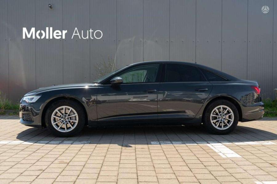Pelēks Audi A6 2022 Viļņa, ar dzinēja tilpumu 2.00 L un nobraukumu 44 tūkst. km par 34050 €, foto 4 vietnē AUTOMOTO.COM.LV