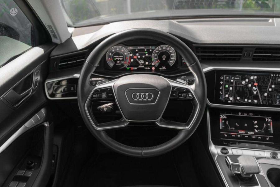 Pelēks Audi A6 2022 Viļņa, ar dzinēja tilpumu 2.00 L un nobraukumu 44 tūkst. km par 34050 €, foto 16 vietnē AUTOMOTO.COM.LV