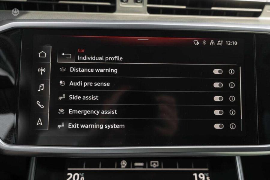 Pelēks Audi A6 2022 Viļņa, ar dzinēja tilpumu 2.00 L un nobraukumu 44 tūkst. km par 34050 €, foto 24 vietnē AUTOMOTO.COM.LV