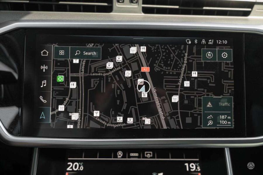 Pelēks Audi A6 2022 Viļņa, ar dzinēja tilpumu 2.00 L un nobraukumu 44 tūkst. km par 34050 €, foto 25 vietnē AUTOMOTO.COM.LV