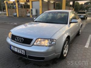 Pelēks Audi A6 1998 Liepāja, ar dzinēja tilpumu 1.90 L un nobraukumu 316 tūkst. km par 1850 €, foto 1 vietnē AUTOMOTO.COM.LV