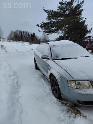 Grey Audi A6 2003 in Rezekne, with an engine capacity of 1.90 L and mileage of 366 thousand km for 800 €, photo 2 on AUTOMOTO.COM.LV