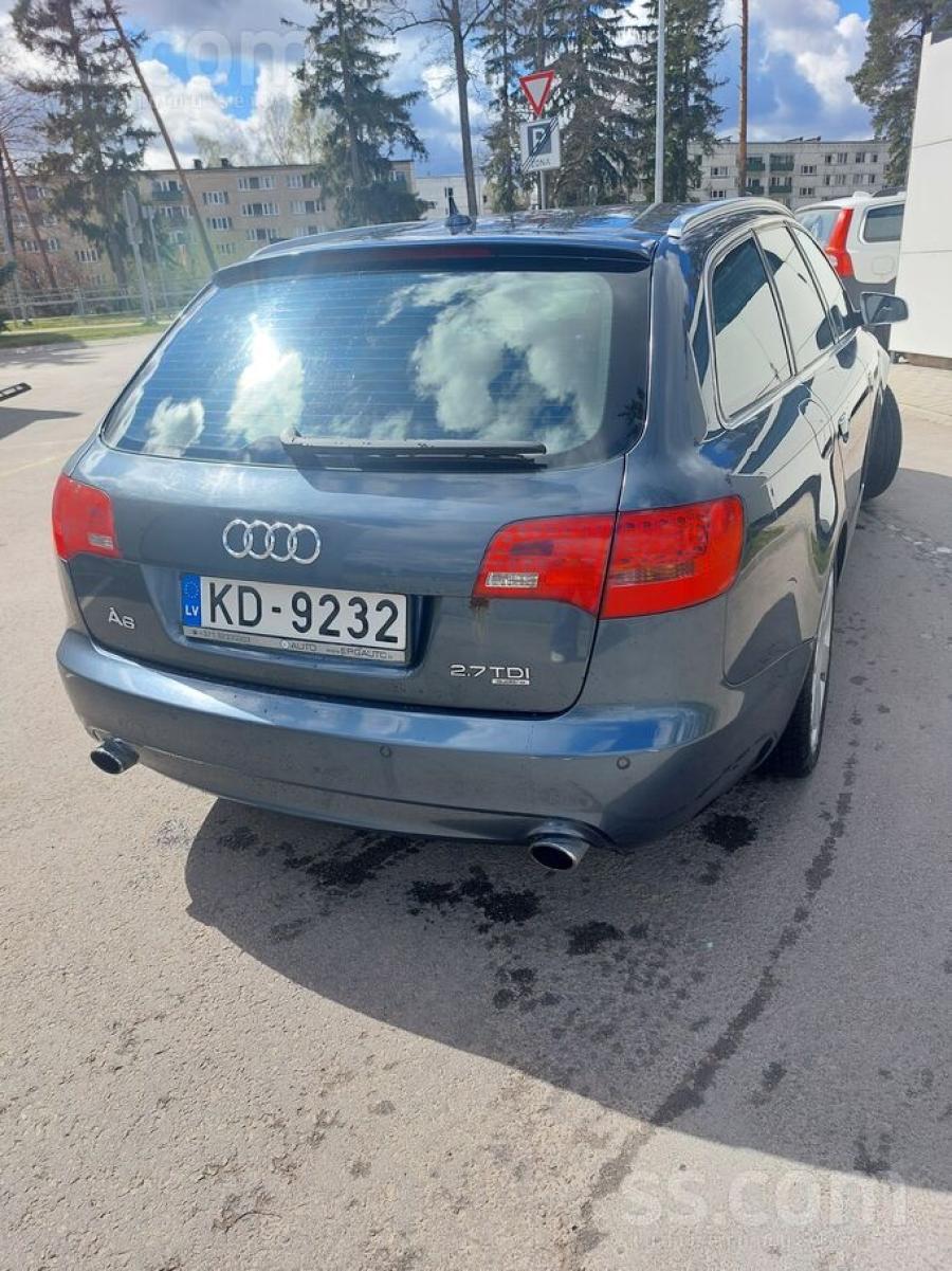 Серый Ауди А6 2005 в Огре, объемом двигателя 2.70 л и пробегом 345 тыс. км за 1550 €, фото 3 на AUTOMOTO.COM.LV