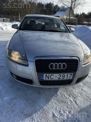 Grey Audi A6 2005 in Riga, with an engine capacity of 2.00 L and mileage of 262 thousand km for 2800 €, photo  on AUTOMOTO.COM.LV