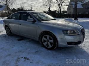 Grey Audi A6 2005 in Riga, with an engine capacity of 2.00 L and mileage of 262 thousand km for 2800 €, photo 3 on AUTOMOTO.COM.LV