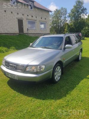 Pelēks Audi A6 1996 Rēzekne, ar dzinēja tilpumu 2.50 L un nobraukumu 376 tūkst. km par 1350 €, foto  vietnē AUTOMOTO.COM.LV