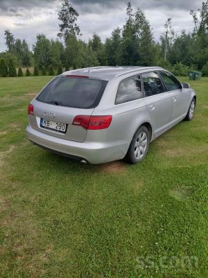 Grey Audi A6 2005 in Riga, with an engine capacity of 2.70 L and mileage of 405 thousand km for 2700 €, photo 4 on AUTOMOTO.COM.LV