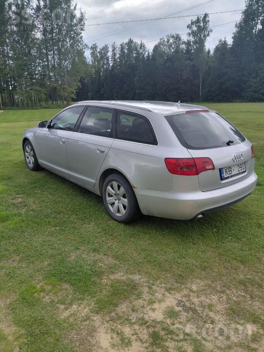 Grey Audi A6 2005 in Riga, with an engine capacity of 2.70 L and mileage of 405 thousand km for 2700 €, photo 5 on AUTOMOTO.COM.LV