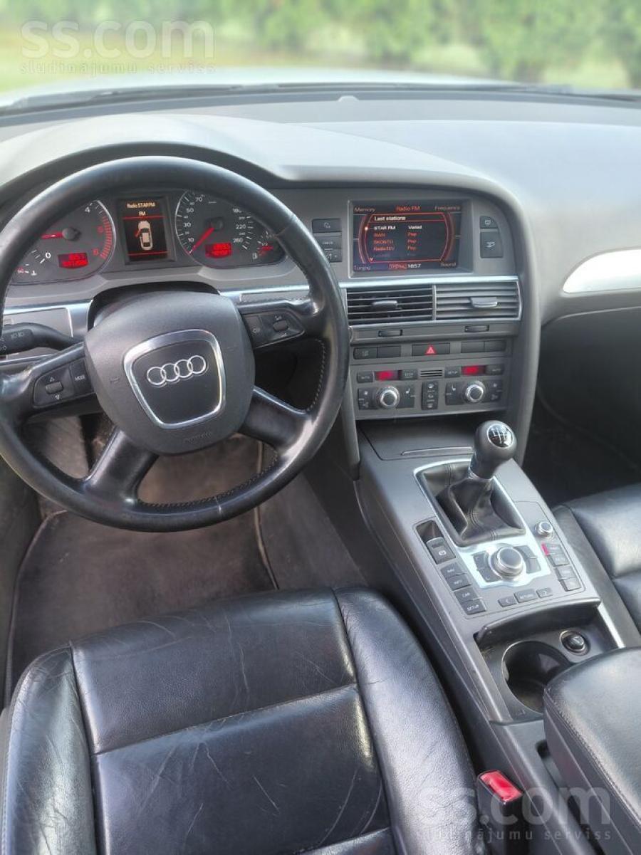 Pelēks Audi A6 2005 Rīga, ar dzinēja tilpumu 2.70 L un nobraukumu 405 tūkst. km par 2500 €, foto 6 vietnē AUTOMOTO.COM.LV