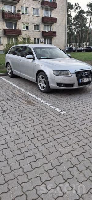 Grey Audi A6 2006 in Dobele, with an engine capacity of 2.70 L and mileage of 296 thousand km for 3450 €, photo  on AUTOMOTO.COM.LV