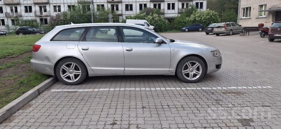 Grey Audi A6 2006 in Dobele, with an engine capacity of 2.70 L and mileage of 296 thousand km for 3450 €, photo 3 on AUTOMOTO.COM.LV