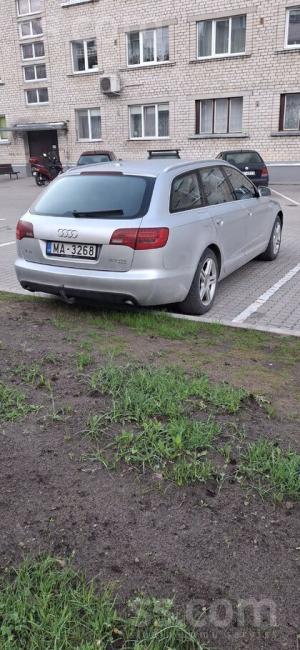 Grey Audi A6 2006 in Dobele, with an engine capacity of 2.70 L and mileage of 296 thousand km for 3450 €, photo 4 on AUTOMOTO.COM.LV