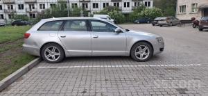 Grey Audi A6 2006 in Tukums, with an engine capacity of 2.70 L and mileage of 296 thousand km for 3250 €, photo 3 on AUTOMOTO.COM.LV