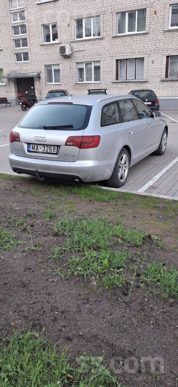 Grey Audi A6 2006 in Tukums, with an engine capacity of 2.70 L and mileage of 296 thousand km for 3250 €, photo 3 on AUTOMOTO.COM.LV