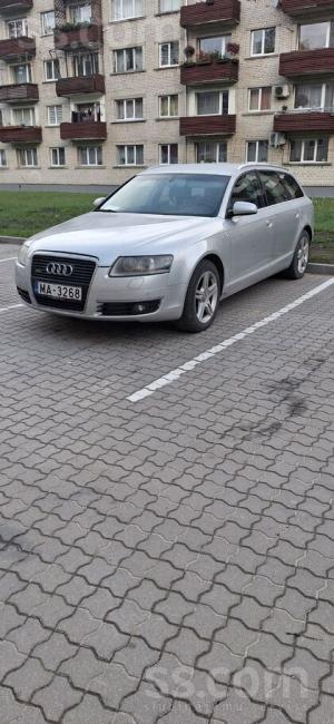 Grey Audi A6 2006 in Tukums, with an engine capacity of 2.70 L and mileage of 296 thousand km for 3250 €, photo 5 on AUTOMOTO.COM.LV