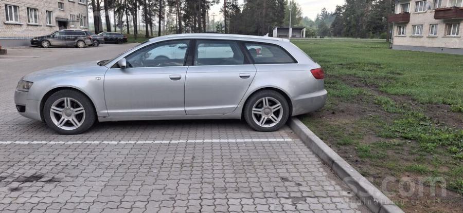 Grey Audi A6 2006 in Tukums, with an engine capacity of 2.70 L and mileage of 296 thousand km for 3250 €, photo 6 on AUTOMOTO.COM.LV