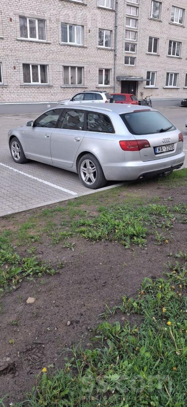 Grey Audi A6 2006 in Tukums, with an engine capacity of 2.70 L and mileage of 296 thousand km for 3250 €, photo 6 on AUTOMOTO.COM.LV
