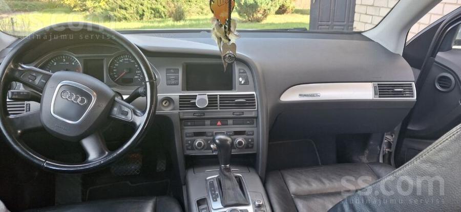 Grey Audi A6 2006 in Tukums, with an engine capacity of 2.70 L and mileage of 296 thousand km for 3250 €, photo 8 on AUTOMOTO.COM.LV