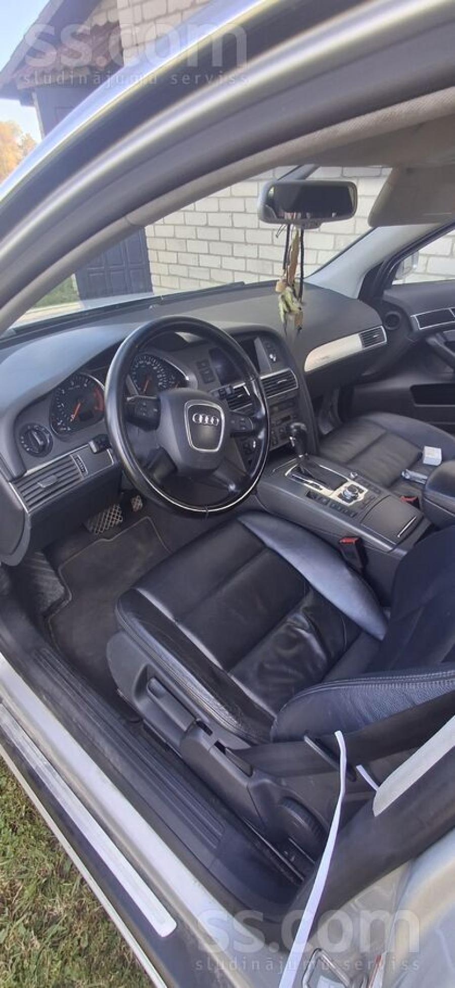 Grey Audi A6 2006 in Tukums, with an engine capacity of 2.70 L and mileage of 296 thousand km for 3250 €, photo 9 on AUTOMOTO.COM.LV