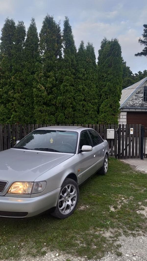 Grey Audi A6 1994 in Tallinn, with an engine capacity of 2.50 L and mileage of 500 thousand km for 2250 €, photo 9 on AUTOMOTO.COM.LV