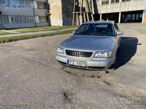 Grey Audi A6 1995 in Liepaja, with an engine capacity of 2.50 L and mileage of 342 thousand km for 1700 €, photo 8 on AUTOMOTO.COM.LV