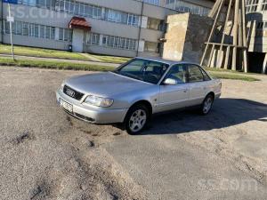 Grey Audi A6 1995 in Liepaja, with an engine capacity of 2.50 L and mileage of 342 thousand km for 1700 €, photo 9 on AUTOMOTO.COM.LV