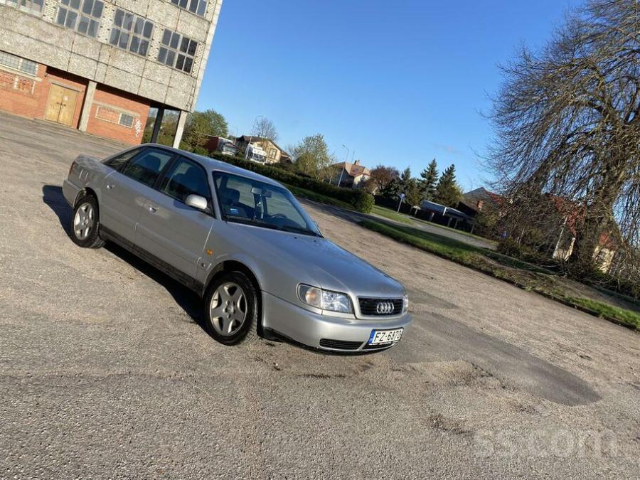 Grey Audi A6 1995 in Liepaja, with an engine capacity of 2.50 L and mileage of 342 thousand km for 1700 €, photo 14 on AUTOMOTO.COM.LV