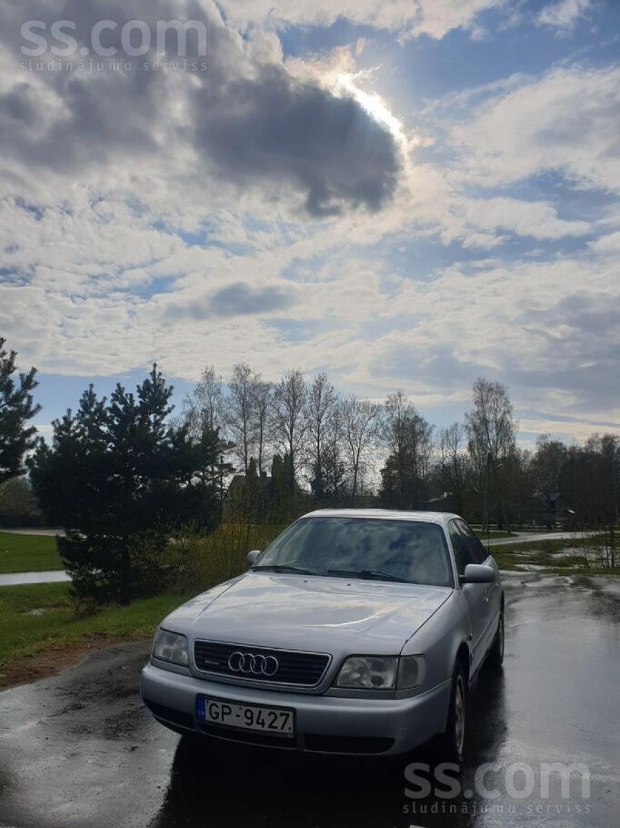 Pelēks Audi A6 1995 Jūrmala, ar dzinēja tilpumu 2.60 L un nobraukumu 319 tūkst. km par 900 €, foto 2 vietnē AUTOMOTO.COM.LV